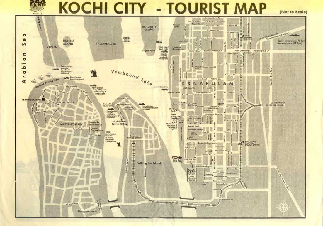 Kochi Ernakulam Map