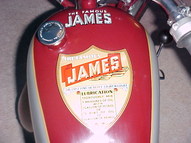 Famous James Motorcycles-Parts