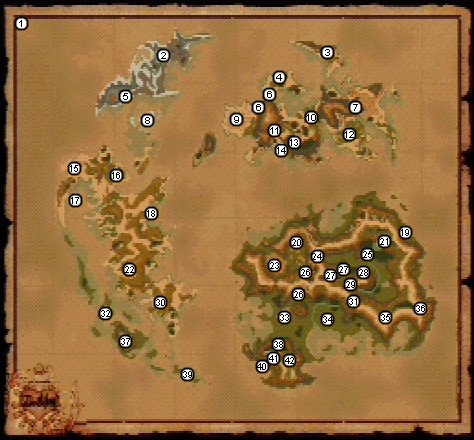 Final Fantasy IX Source - World Map