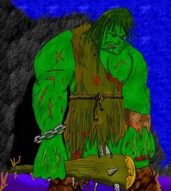 Final Fantasy Collectible Card Game ~ Green Ogre