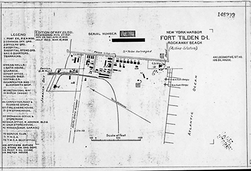 Fort Tilden - Historic Maps
