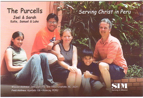 At the missions dinner we heard from two missionaries