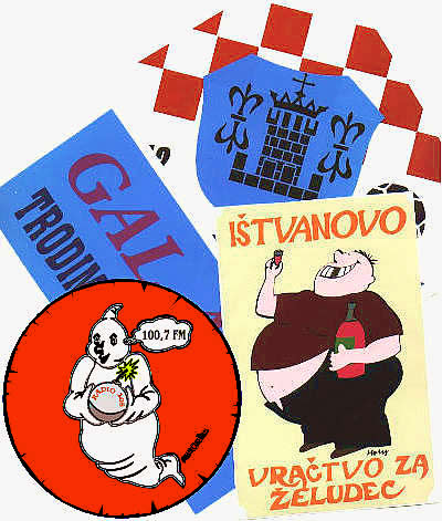 "GAL-ART exclusive" - multy-layerd stickers
