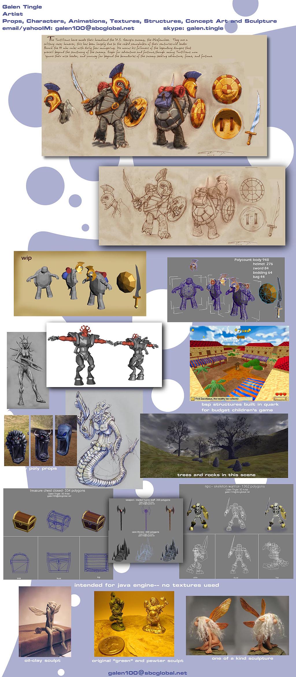 Galen Tingle-- Artist