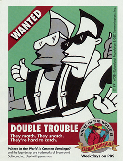 Double Trouble- twins who loved to party.