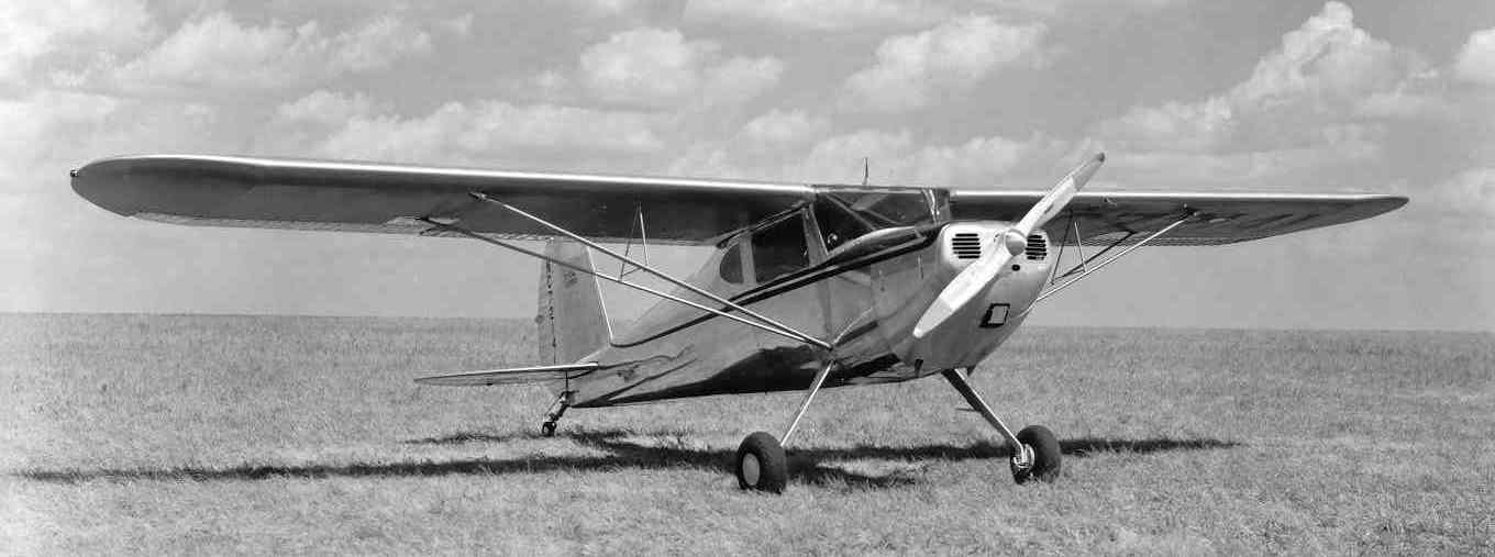 1946 Cessna 140 Panel