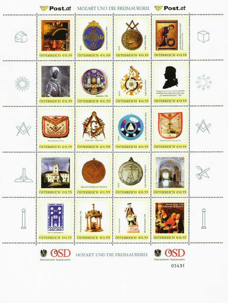 Masonic Stamps