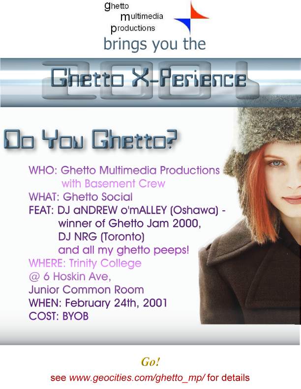 Ghetto Multimedia Productions | Toronto