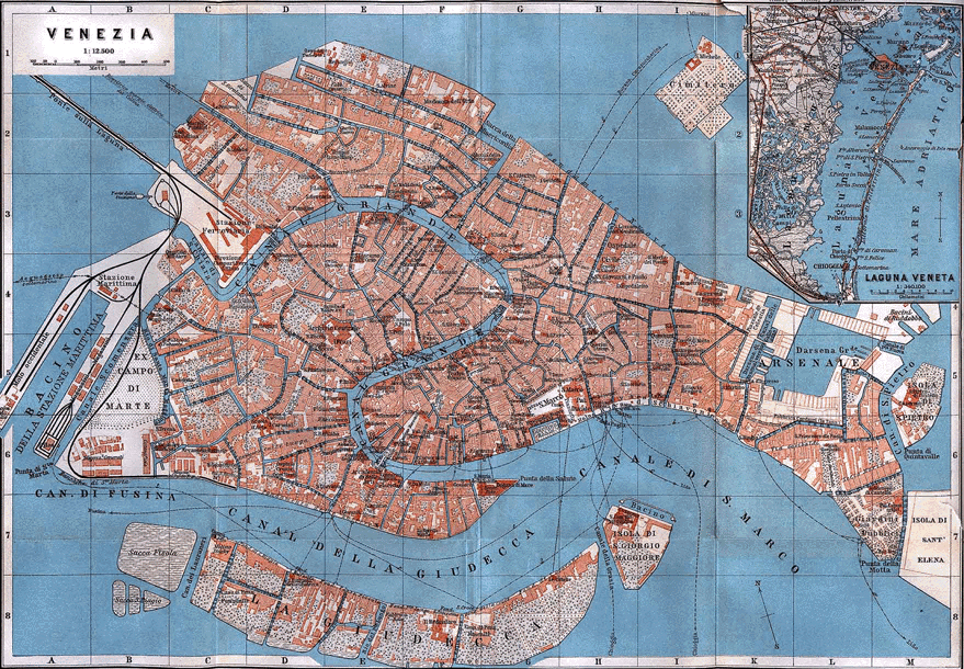 Map of Venice