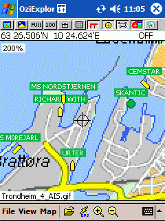Ship-tracking with AIS-logger/decoder/plotter