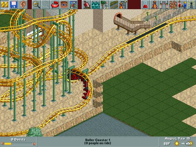 Roller Coaster Tycoon Poltergeist