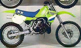 Kawasaki 500 - modelos de motocross - 1981 - 2003