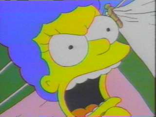 Marge shouting!