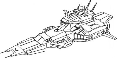 The Mobile Suit V Gundam Informational Archive - Alexandria class (refit)
