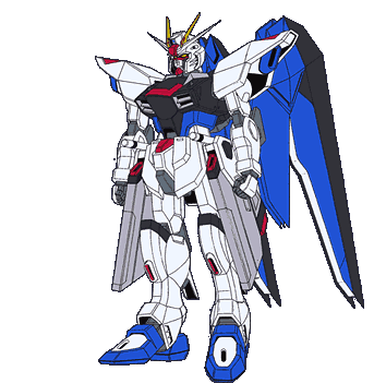 Gundam Seed Destiny Animated GIFs: Freedom Gundam Rips Sprites Sheets ...