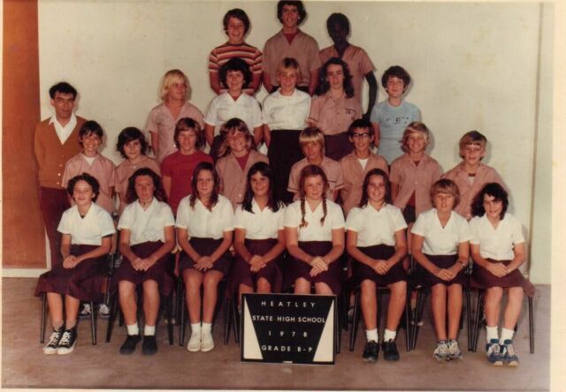 Heatley State High School Class Photo - 8P 1978