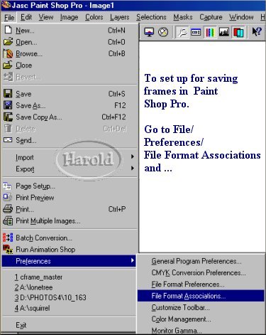 Saving PSP Frames Tutorial.