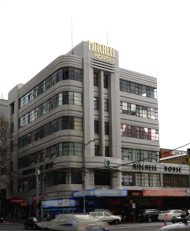 Art Deco Buildings Melbourne from the 1930s