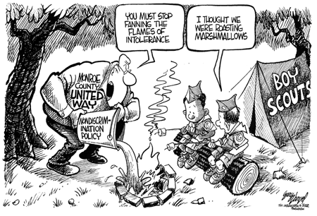 Political Cartoons, satire, parody