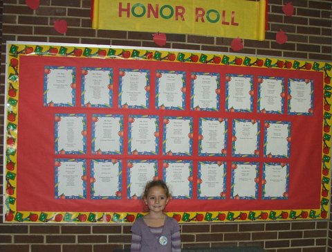 Honor Roll First Nine Weeks
