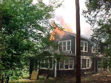 Some more pictures from the house burn.