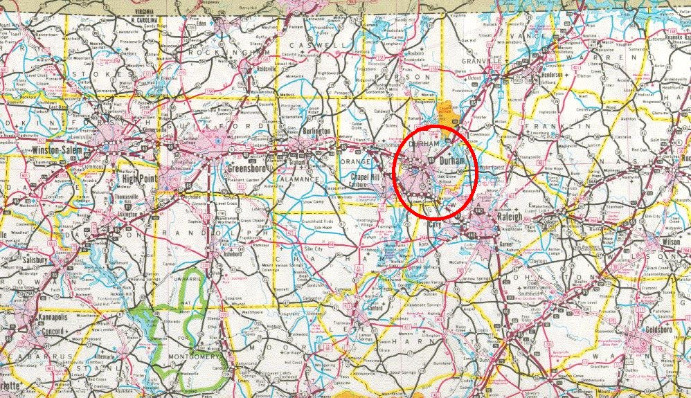 Central North Carolina