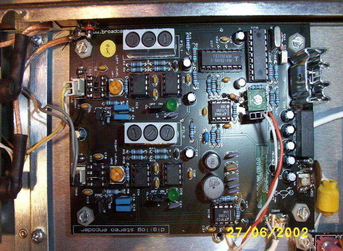 Homebrew Broadcast Warehouse Based LPFM Transmitter