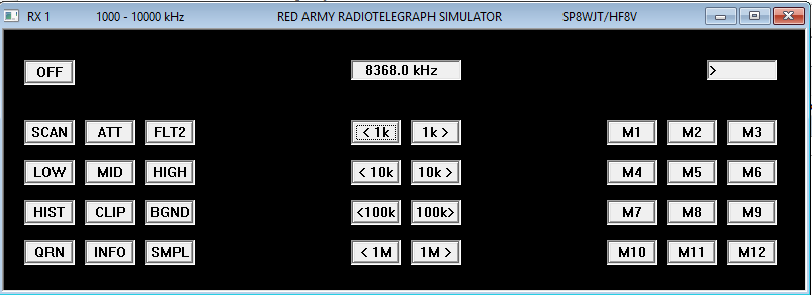 RARS - Red Army Radiotelegraph Simulator