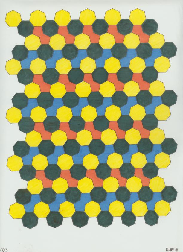 Regular Heptagon Tessellation