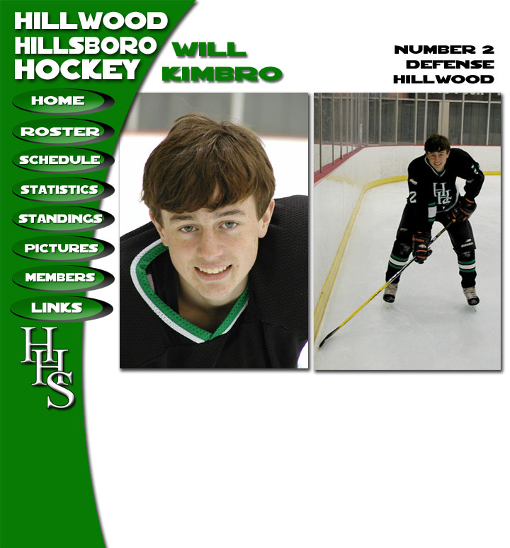 Will Kimbro--Sophomore