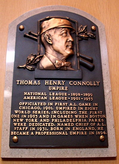 Hall of Fame History-The Umpires...Tommy Connolly