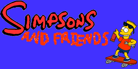 Simpsons and Friends | ASCII Art