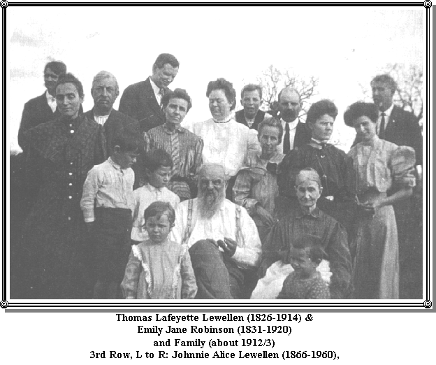 Lewellen Family Photos