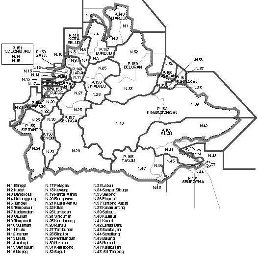 Malaysia - Pilihan Raya - Pilihan Raya Umum Kesepuluh ( 1999 ) - Negeri ...