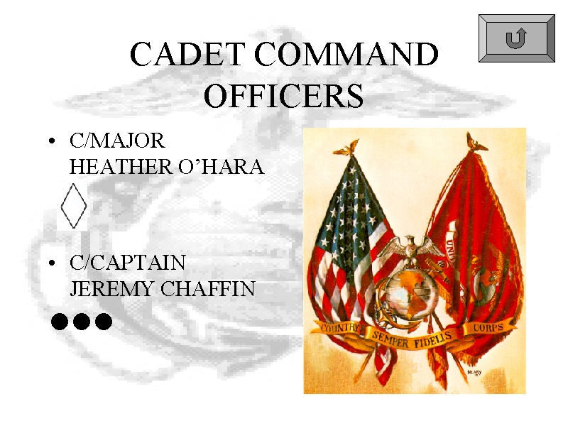 CADET COMMAND OFFICERS