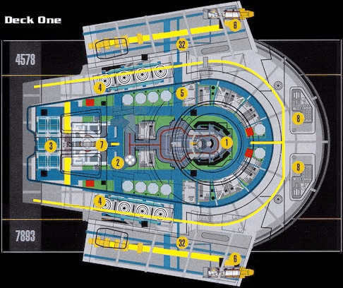 LCARS Defiant: Deck 1