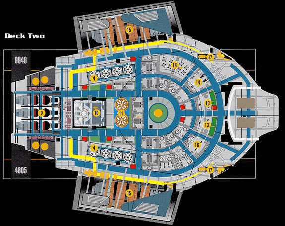 LCARS Defiant: Deck 2