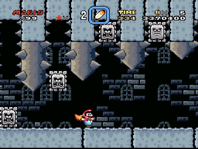 Valley of Bowser Screenshots - Super Mario World