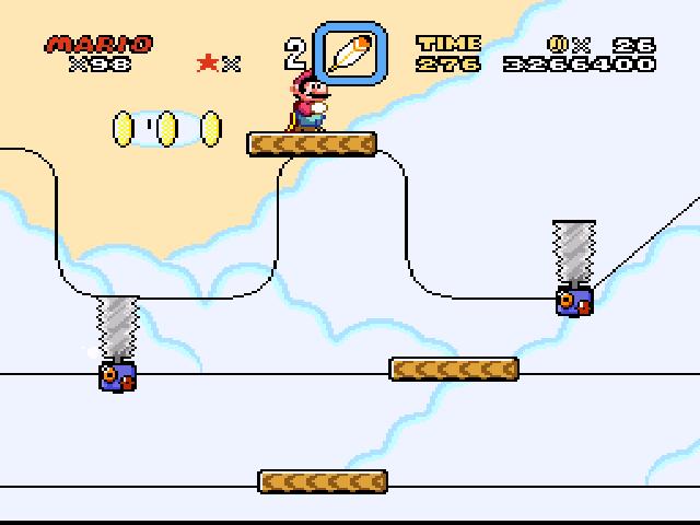 Twin Bridges Screenshots - Super Mario World