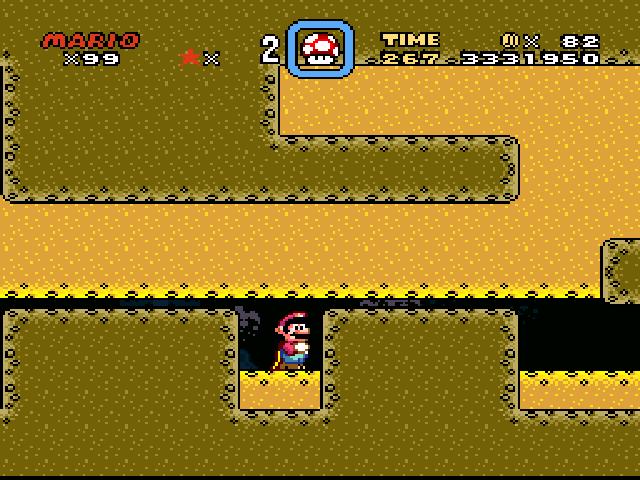 Valley of Bowser Screenshots - Super Mario World