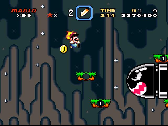 Valley of Bowser Screenshots - Super Mario World