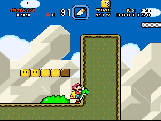 Yoshi Island Screenshots - Super Mario World