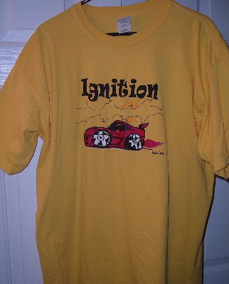 IGNITION T SHIRT ORDER INFORMATION