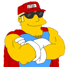 Oooooh yeah! Duffman has a website!