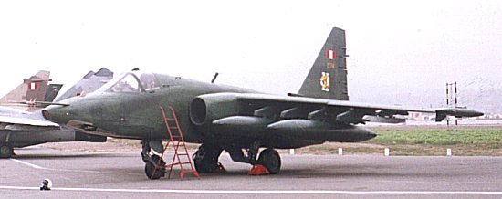 SUKHOI 25 Fuerza Aerea del Peru