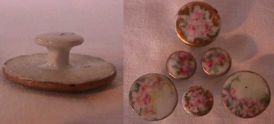 THE FOLLOWING PORCELAIN BUTTONS ARE VERY NICE TOO.