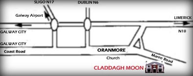 Claddagh Mon Bed and Breakfast Oranmore County Galway