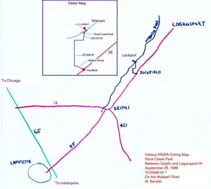 French Post Park Map