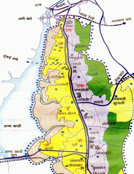 The IndianRailNut Pages by Rajan R. Mathew : Thane - Turbhe - Vashi ...