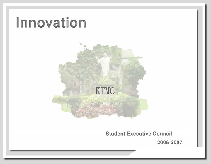 Student Executive Council-Innovation